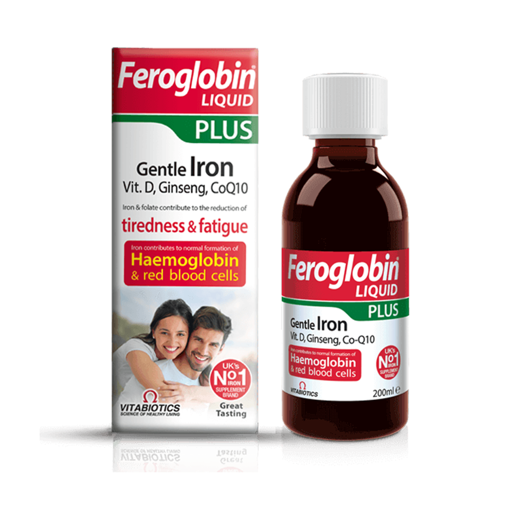 Feroglobin Liquid Plus | High Bioavailability Iron Supplement for ...