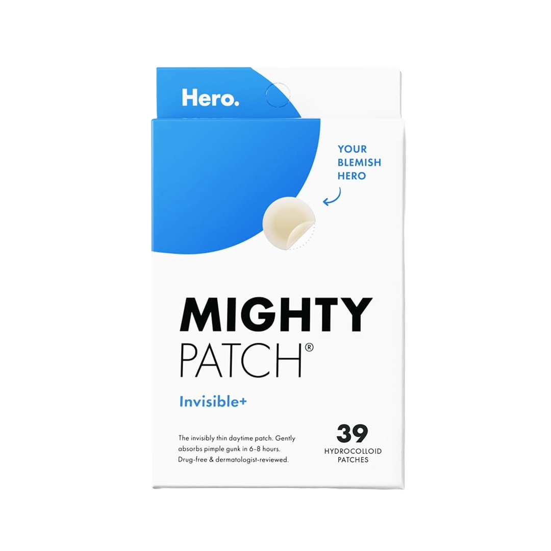 Hero Mighty Patch Invisible+ – Discreet Daytime Acne Patch – BetterYou ...