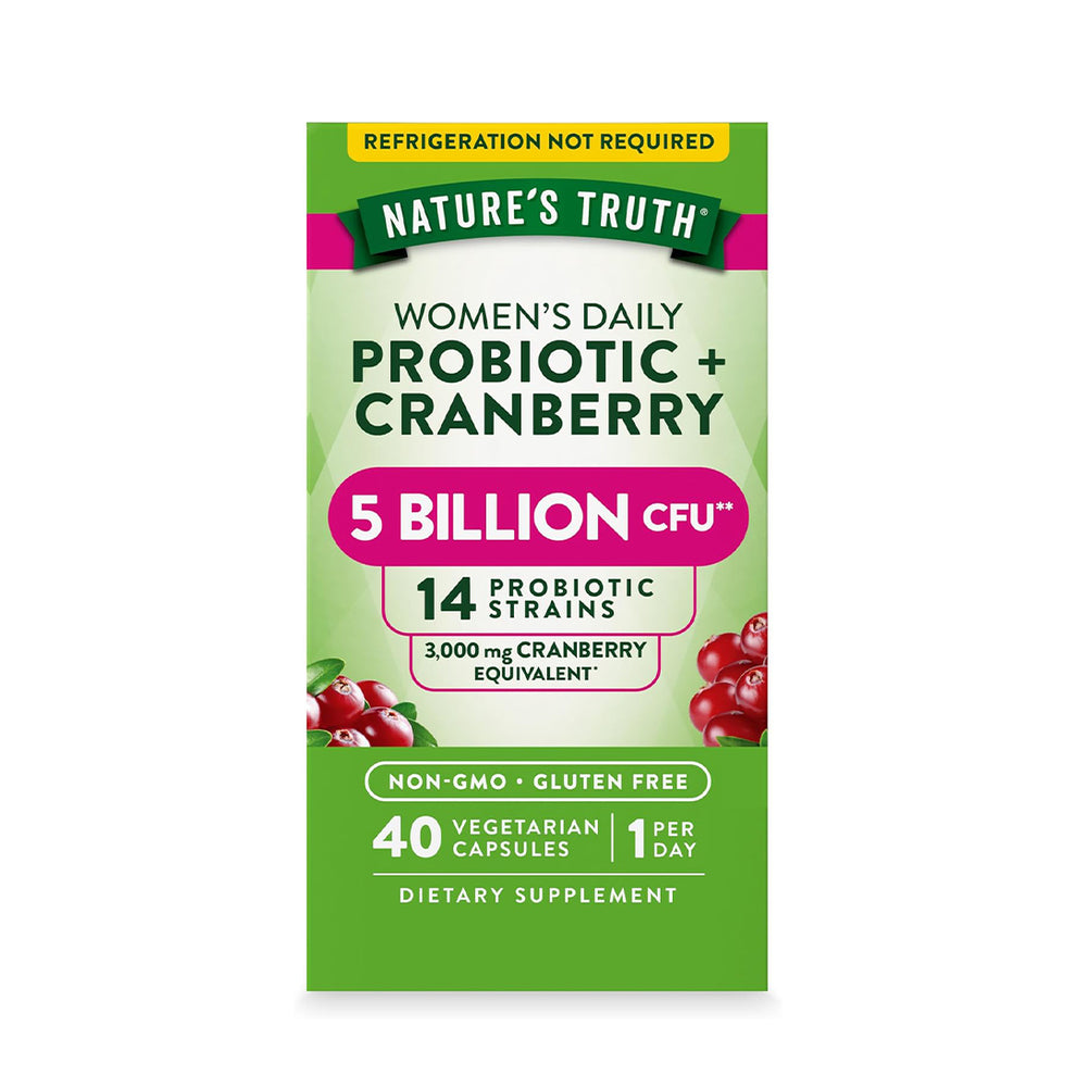 Nature's Truth Women's Probiotic + Cranberry | BetterYou Health ...