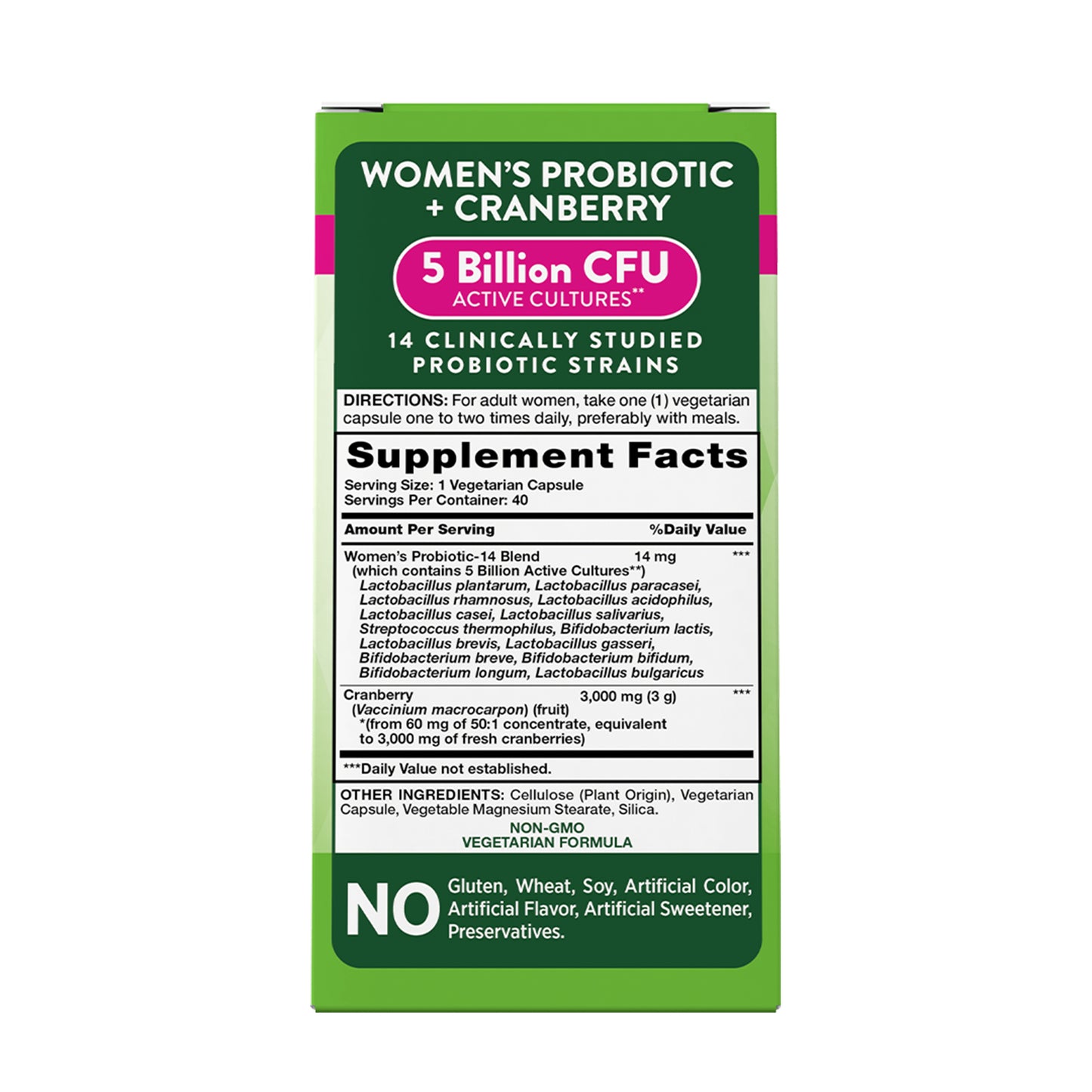 Nature's Truth Women's Probiotic + Cranberry | BetterYou Health ...